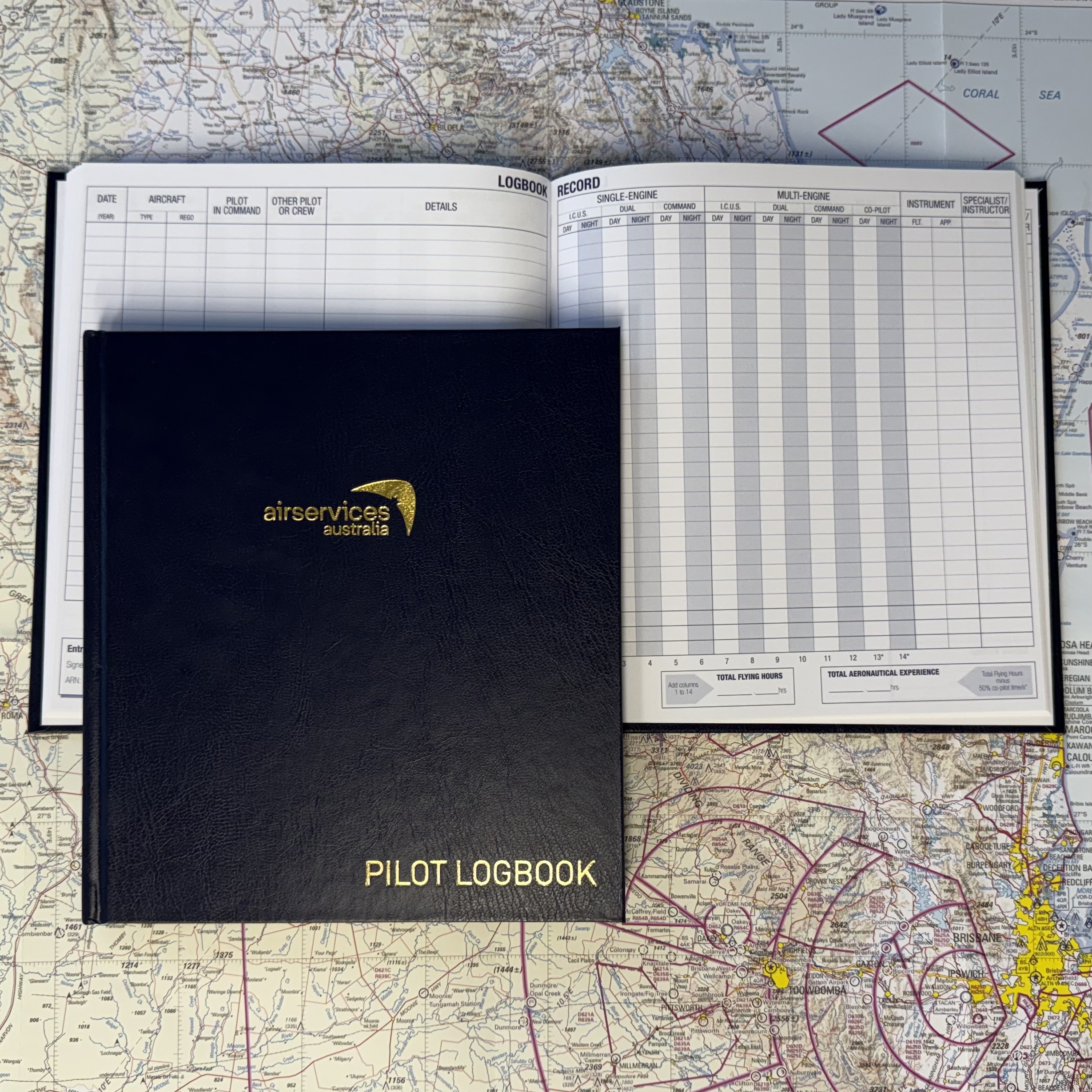 Pilot Logbook - Air Services Australia - Advanced Flight Theory