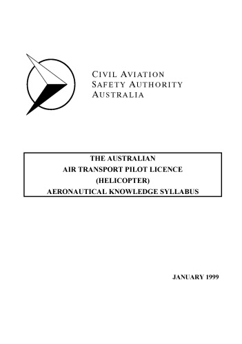 ATPL(H) Examination Information Book - Advanced Flight Theory